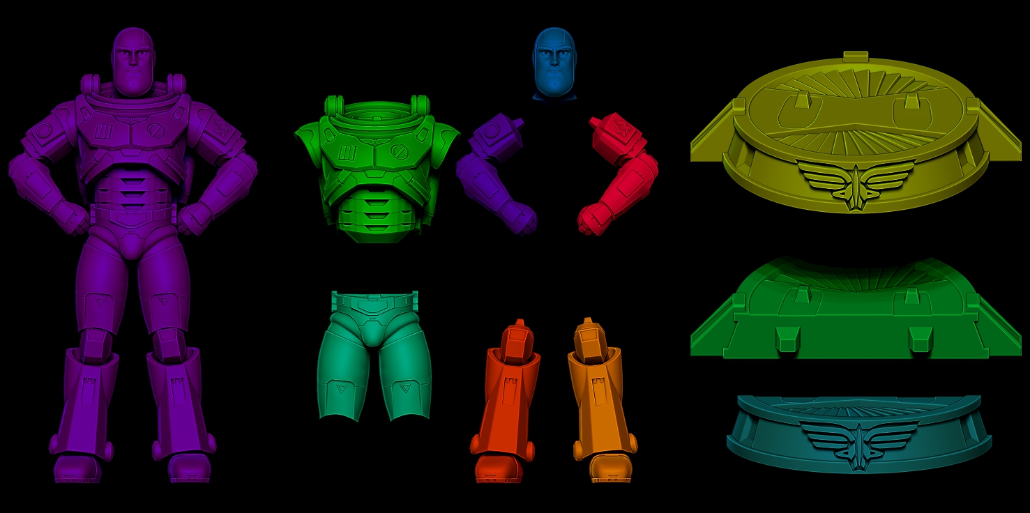 🎨 Fan Art Buzz Lightyear - Statue・ STL File for ・Cults