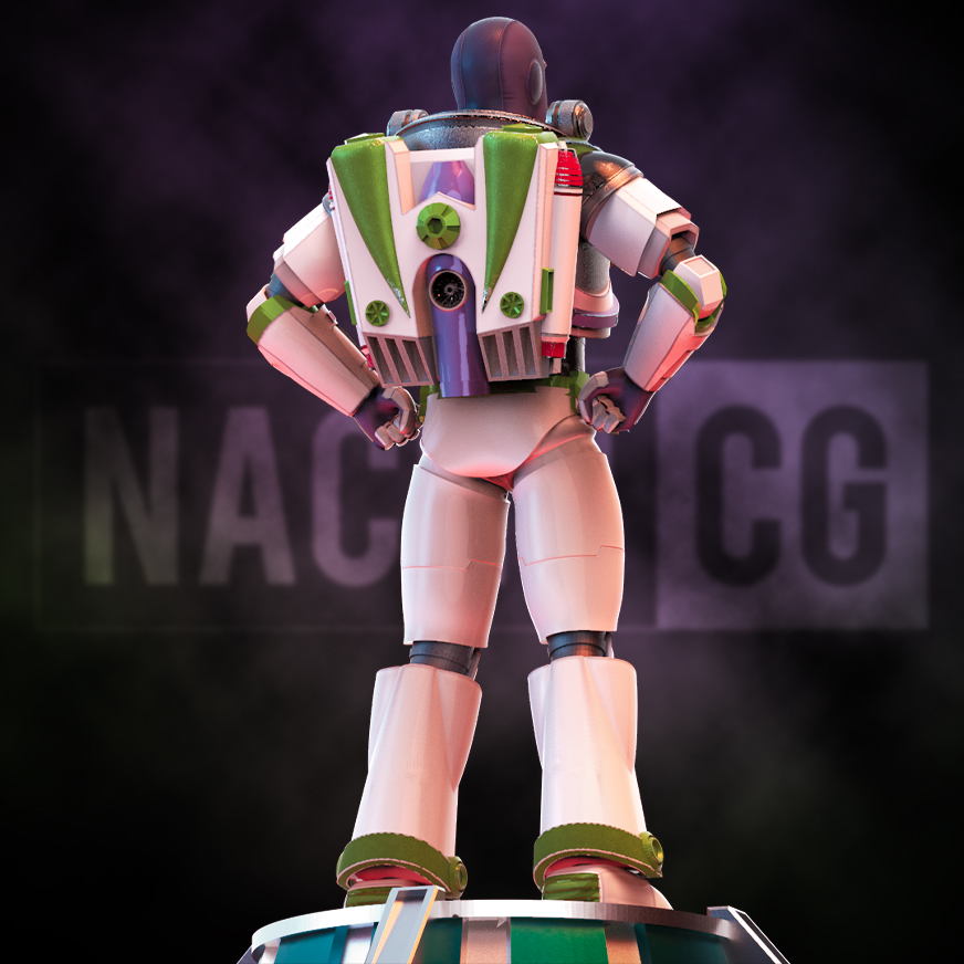 🎨 Fan Art Buzz Lightyear - Statue・ STL File for ・Cults
