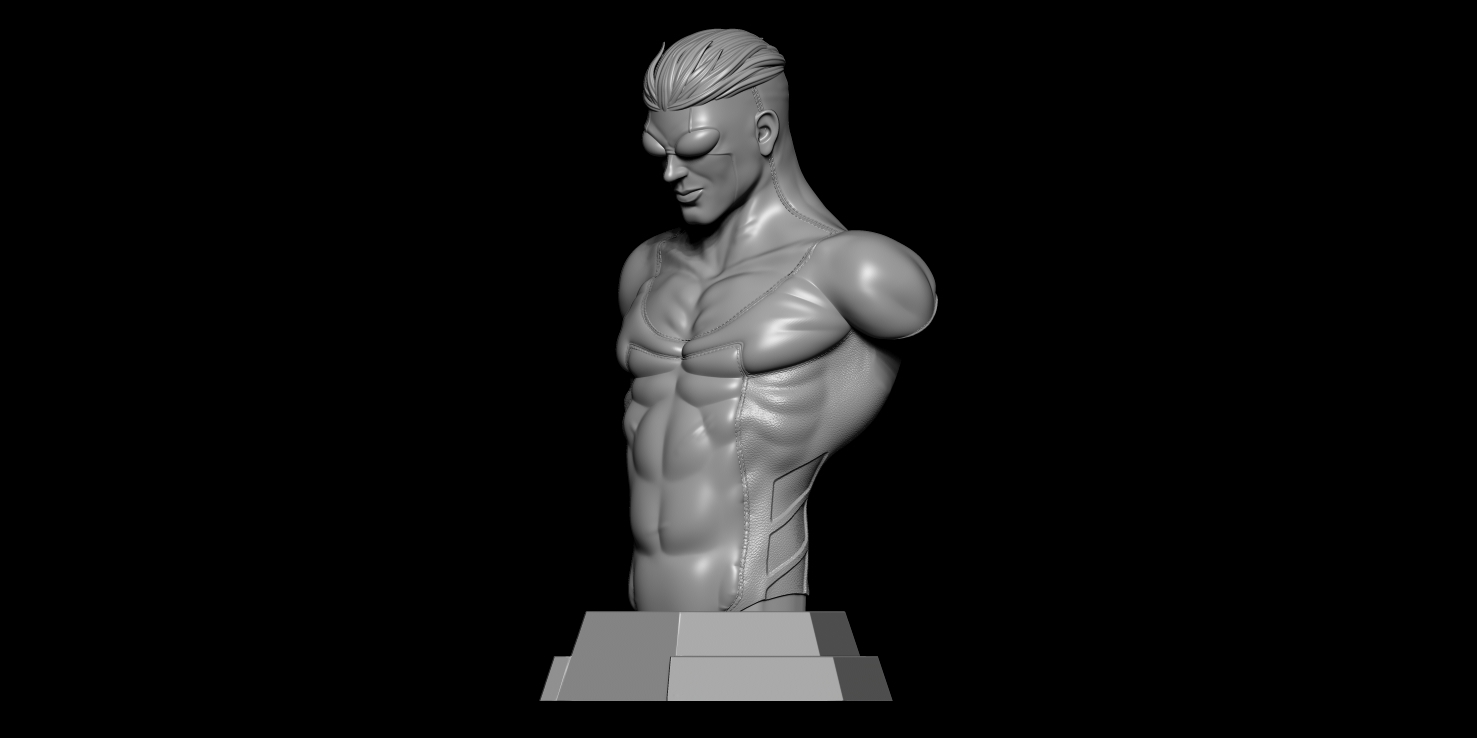 STL file Fanart INVINCIBLE - Bust 👤 (OBJ)・3D printing design to download・Cults