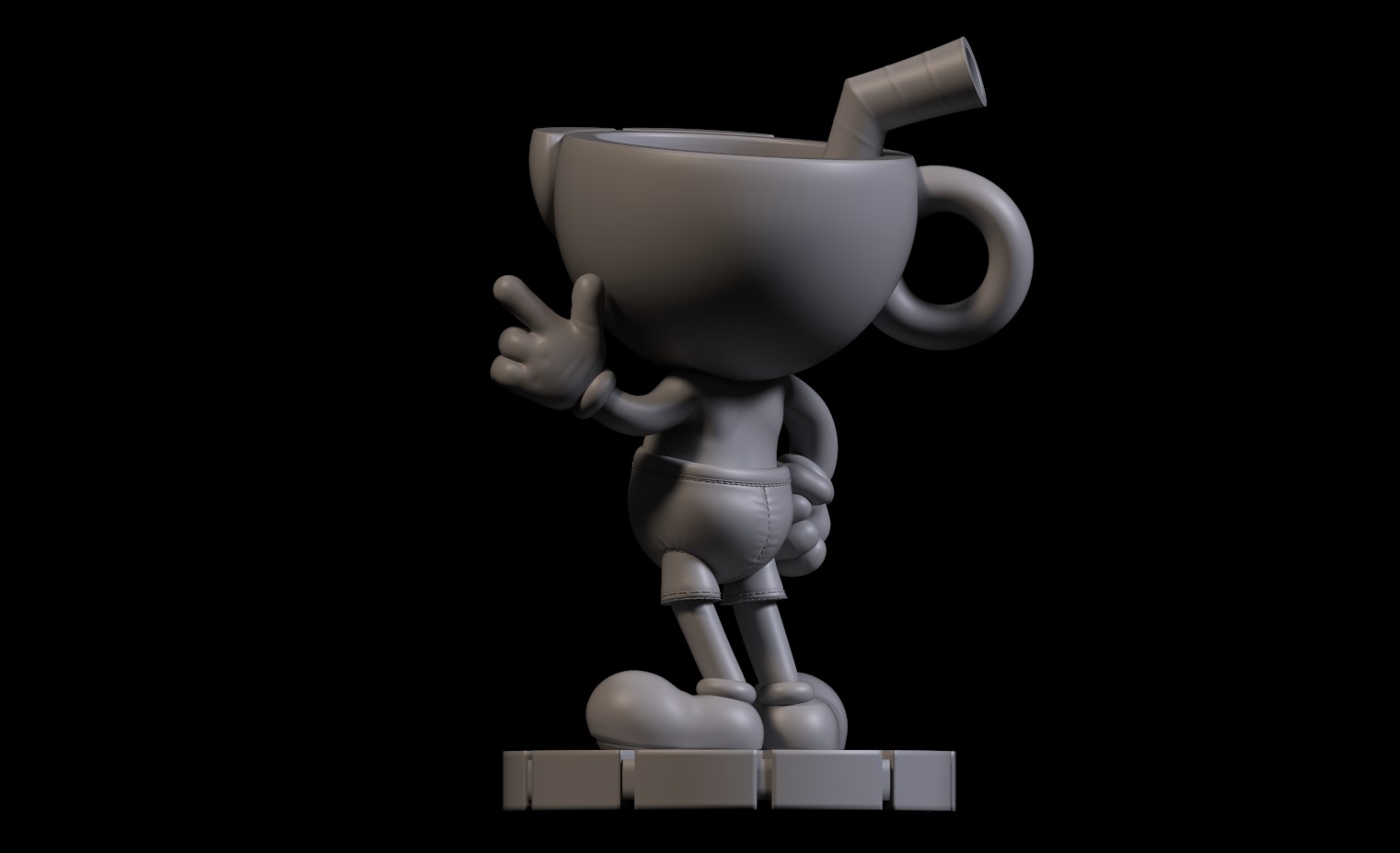 🎮 Collection Fanart Cuphead and Mugman・Archivo STL para ・Cults
