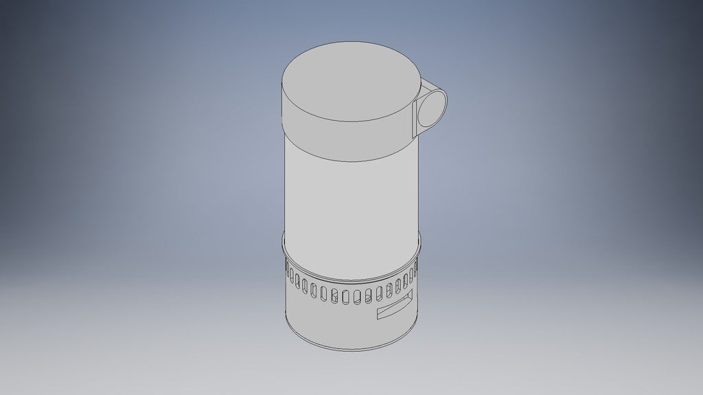 🔧 Desktop Cyclonic Vacuum・Free STL File for ・Cults