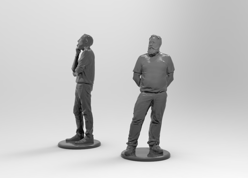 👨 Man Figures for Scale Model・ STL File for ・Cults