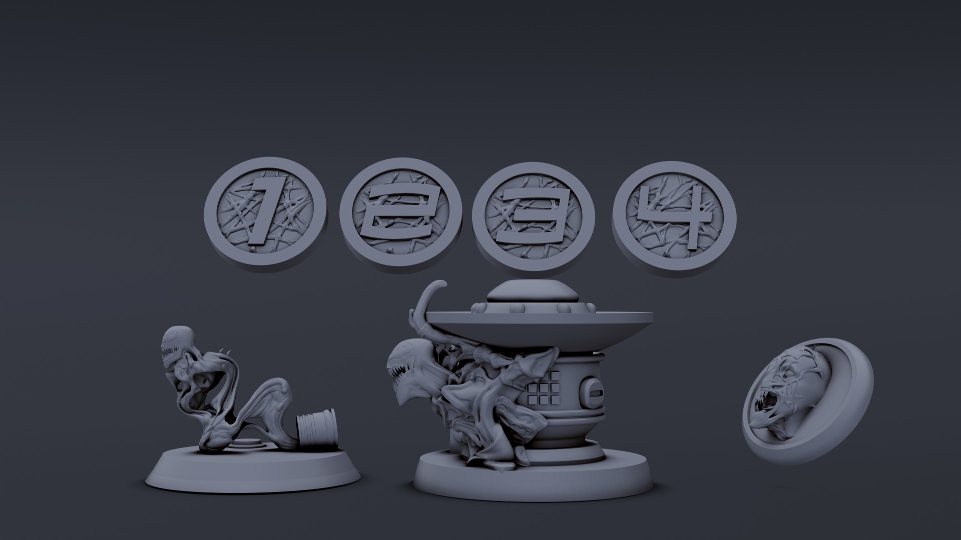 🎲 MCP Separation Anxiety tokens・ STL File for 3D printing・Cults