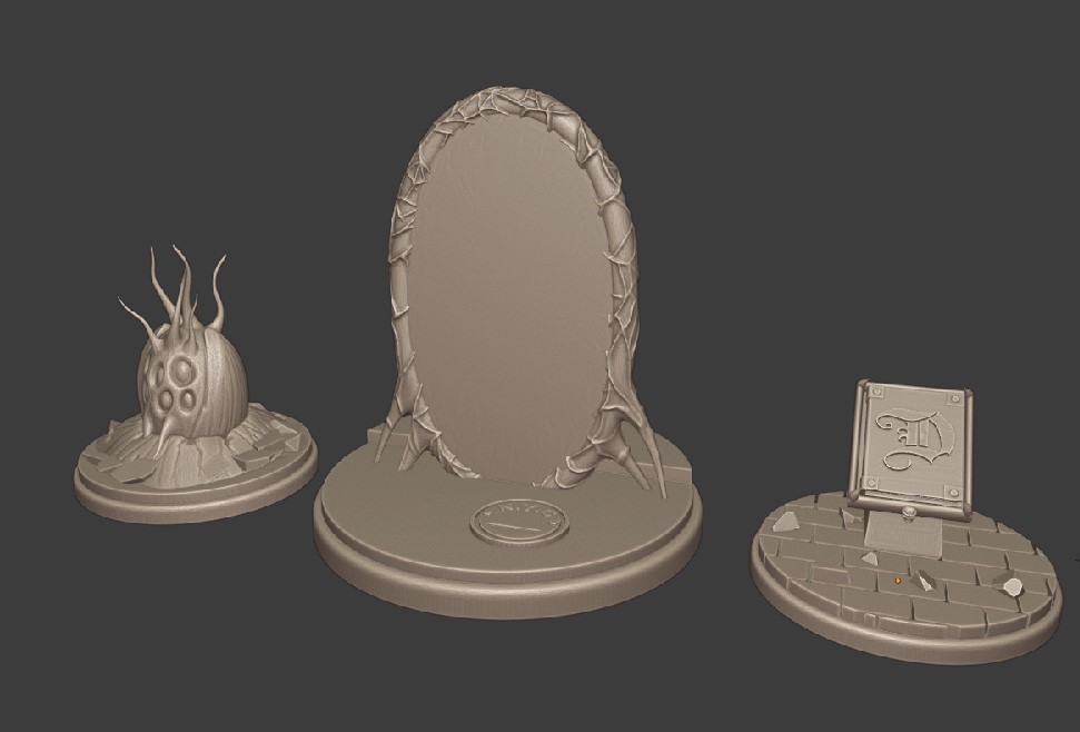 🎲 Crisis Tokens For MCP・ STL File for 3D printing・Cults