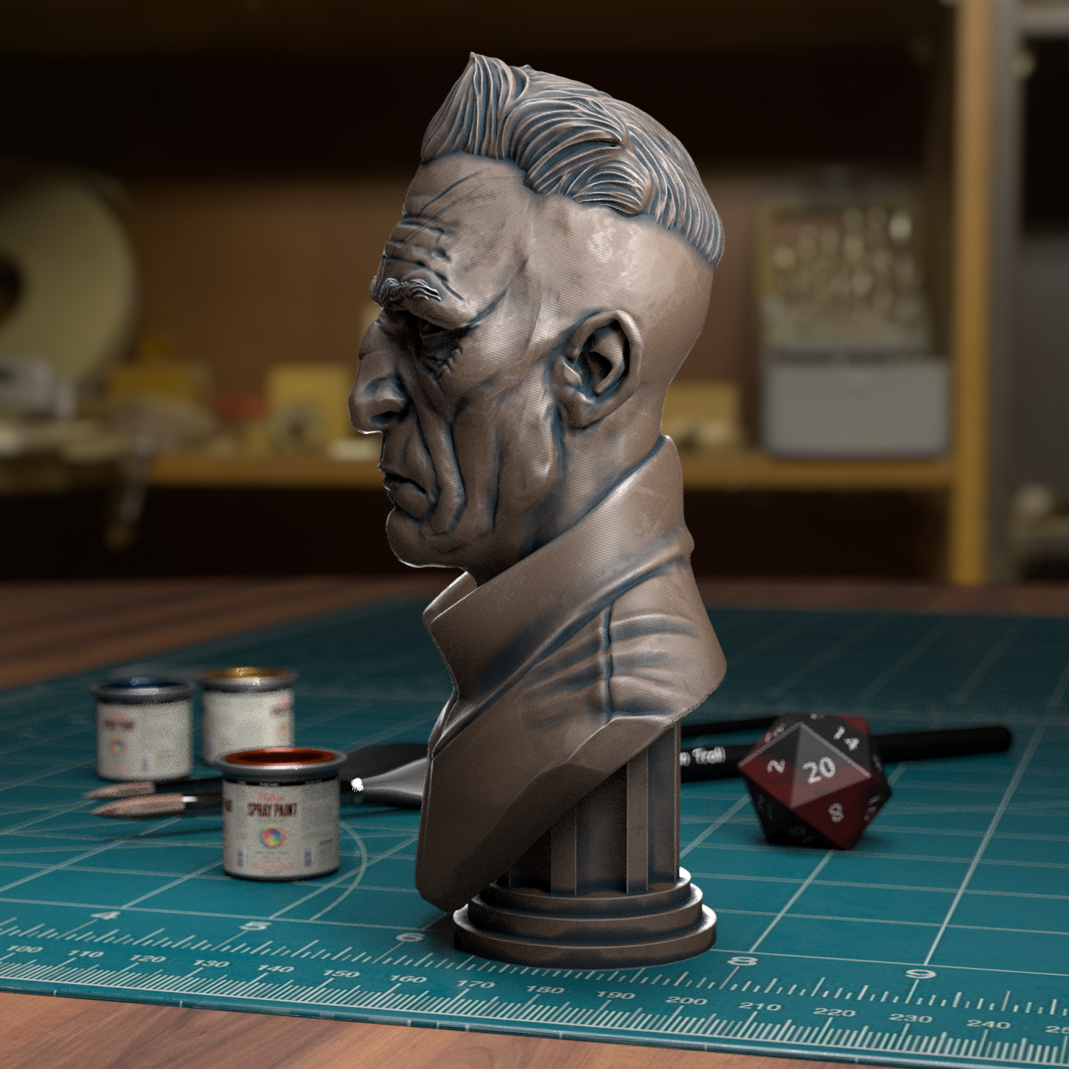 STL file Dishonoured Man - [Pre-Supported] 👨 ・3D printer model to ...
