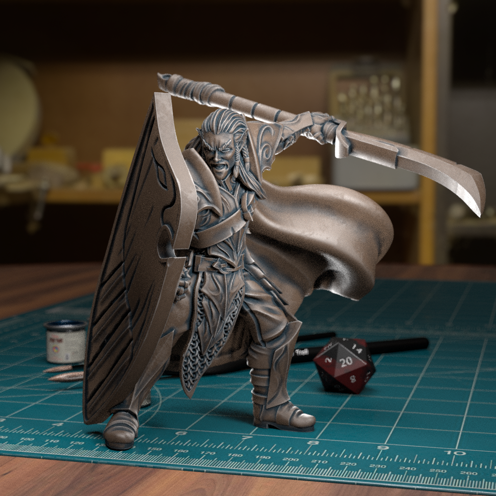 Fichier STL Elf Infantry 02 - [Pré-appuyé] 🧝 ・Plan à imprimer en 3D à ...