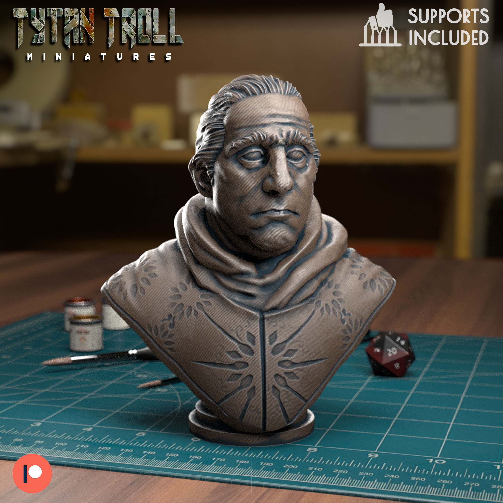 STL file March Bust Bundle - [Pre-Supported] 👤 ・3D printable model to ...