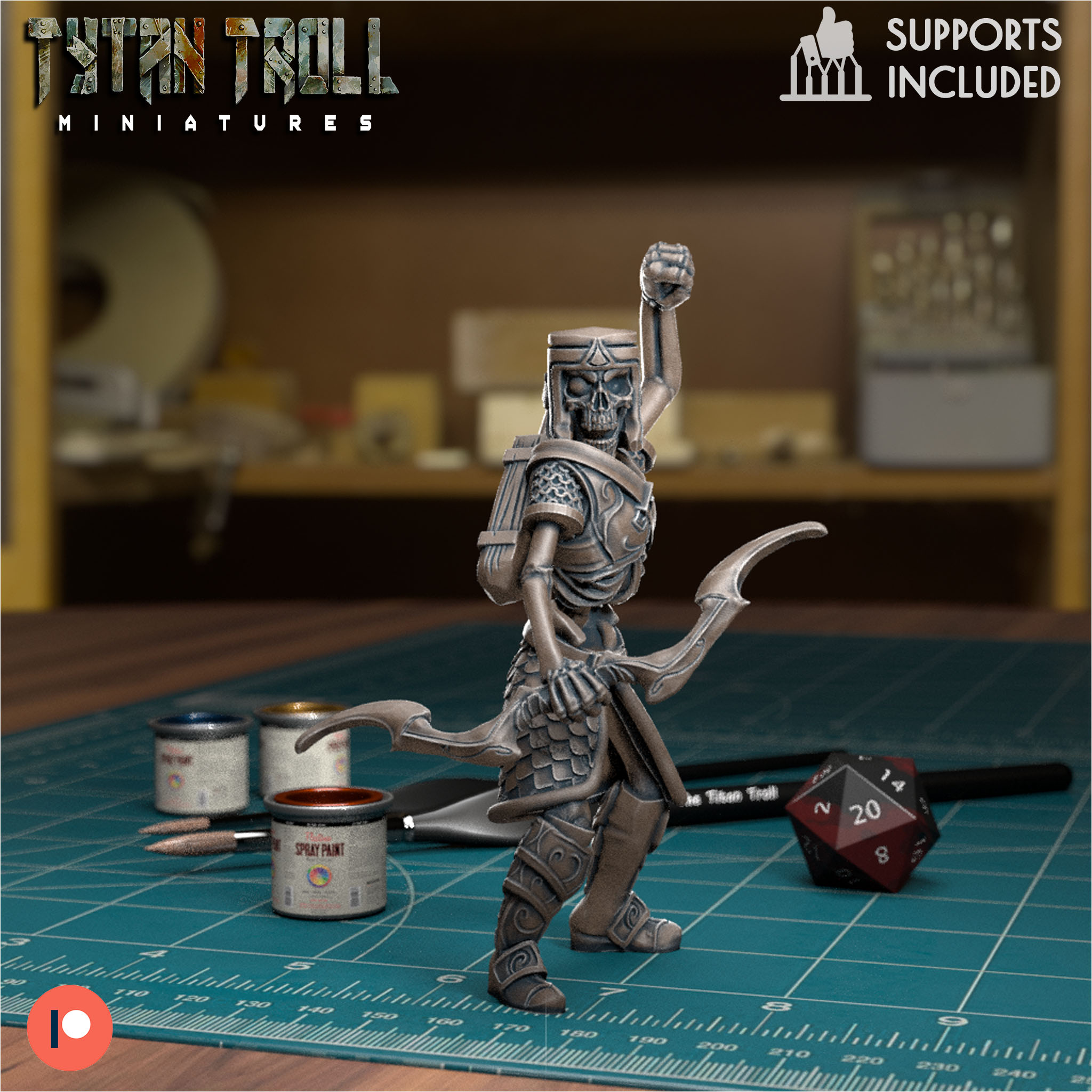 STL file Skeleton Bundle - [Pre-supported] 💀 (3MF)・3D print design to ...