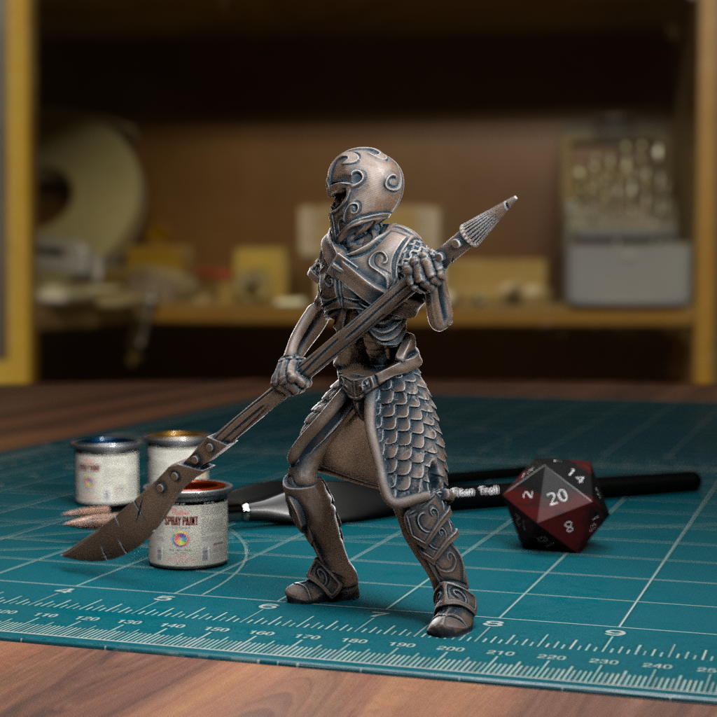 Файл STL Skeleton 001 - [Pre-Supported] 💀 ・3D модель для печати скачать ...