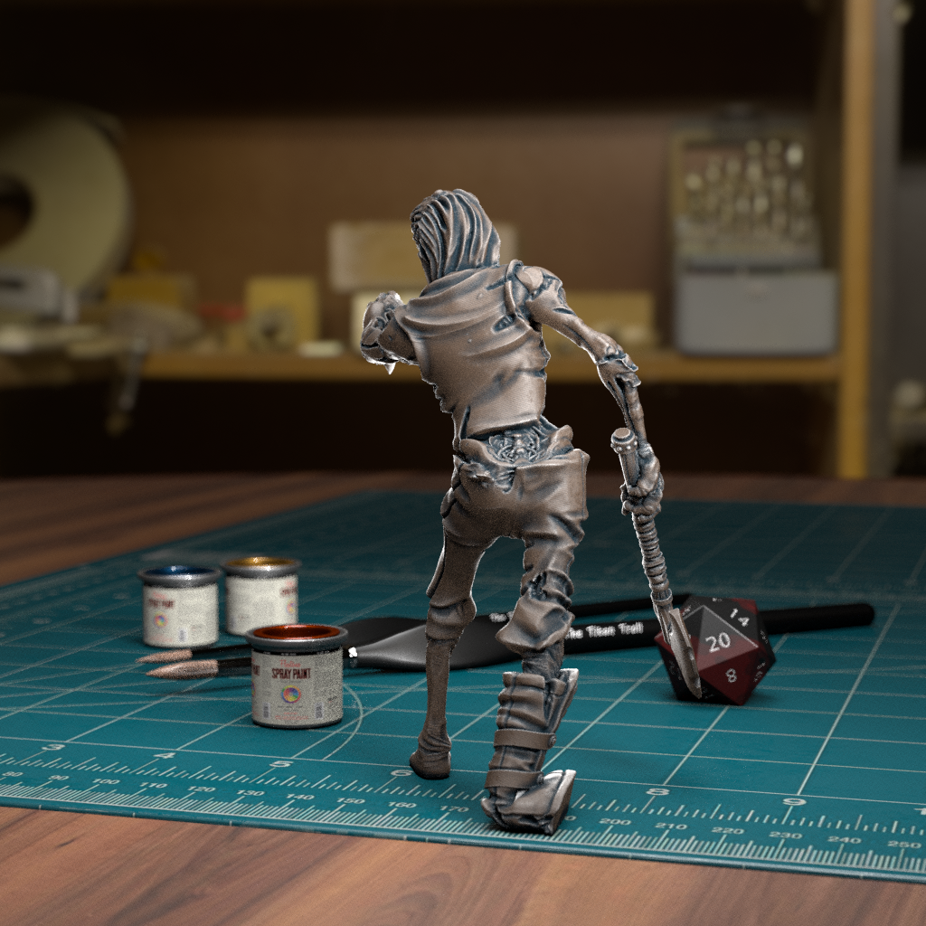 🧟 Zombie 001 - [Pre-Supported]・ STL File for ・Cults