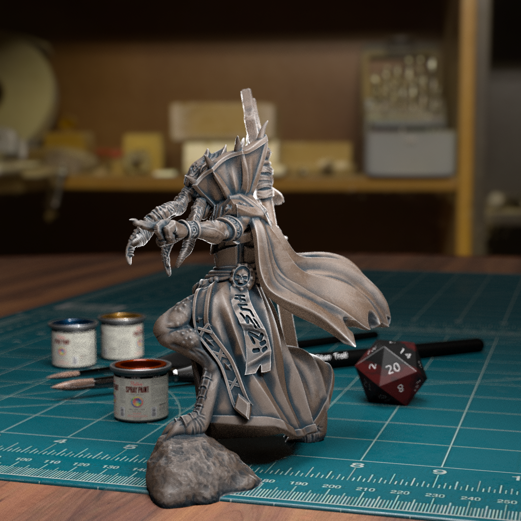 STL 文件 Brainflayer 03 - Pre-Supported 🧠 ・可下载设计和 3D 打印・Cults