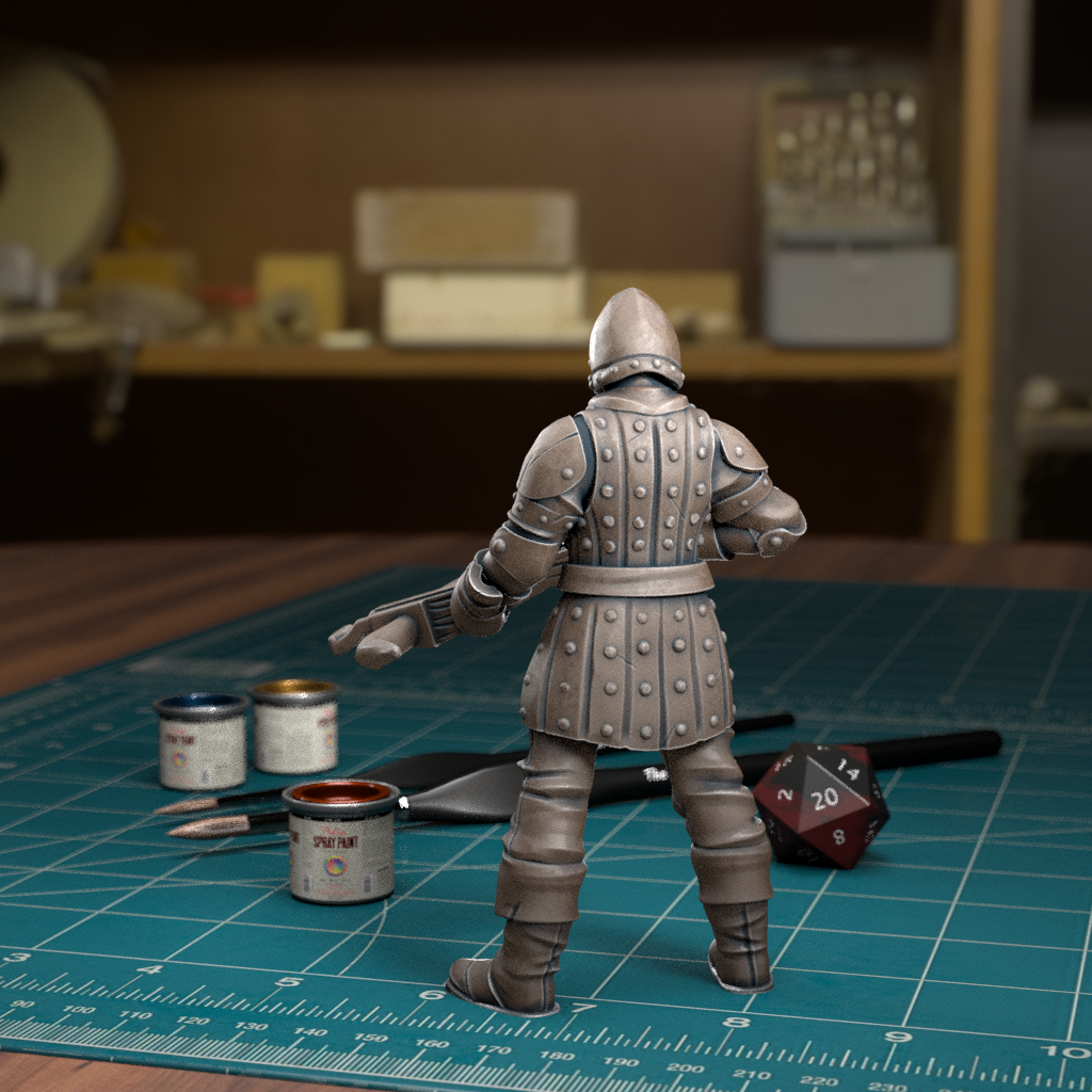 STL file City guard 07 - [Pre-Supported] 🏙️・Template to download and 3D ...