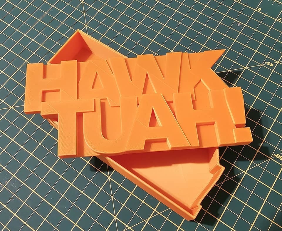 Free 3D file HAWK TUAH! BOX 🦅 ・Model to download and 3D print・Cults