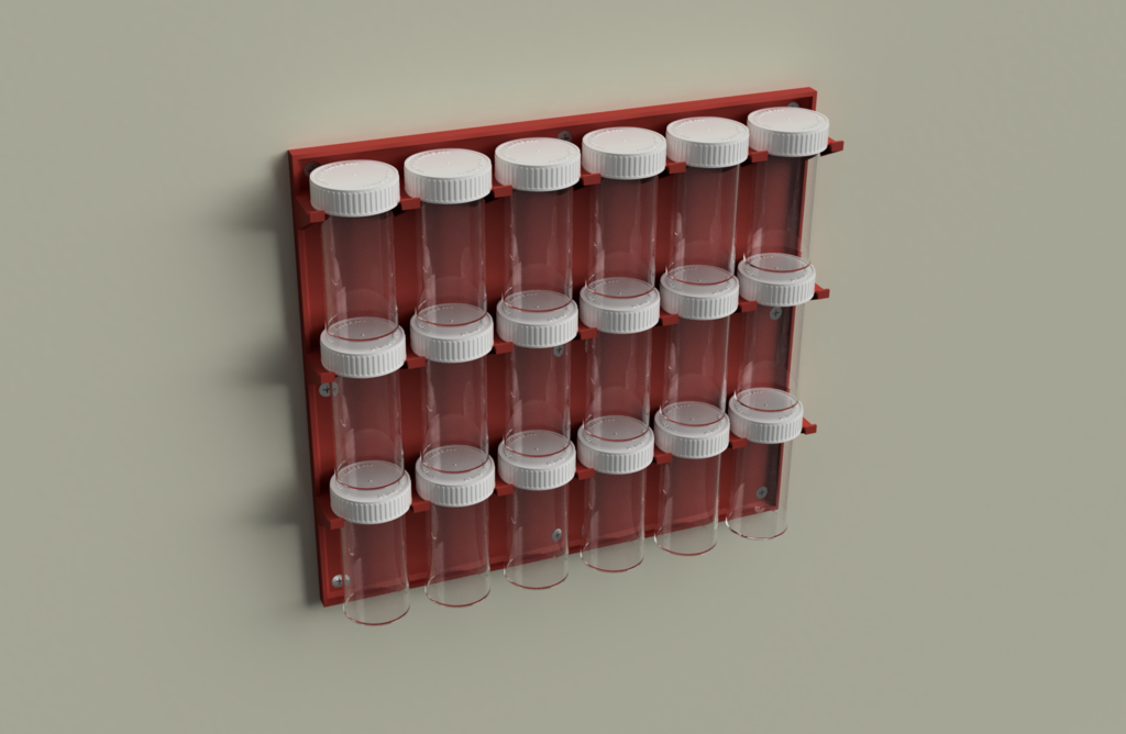 Free 3D file Pill Bottle parts storage rack 💊 ・Model to download and 3D ...