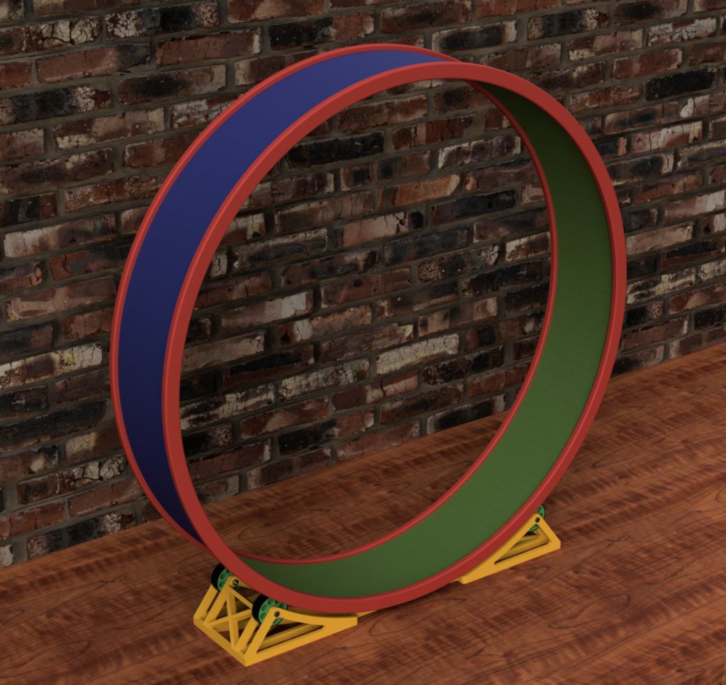 🐱 Cat Wheel - Low Material and Hardware Cost・Free 3D File for ・Cults