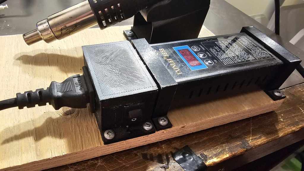 Free 3D file Power switch box for heat gun 📦 ・3D print object to ...