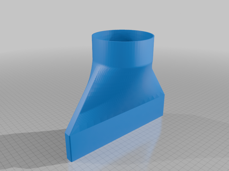 🪟 low profile window Vent for 4" flexible duct・Free 3D File for ・Cults