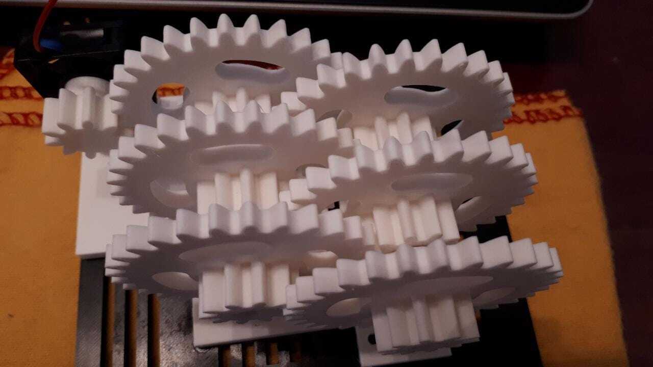 3D printing Modular Gear Reducers・Cults