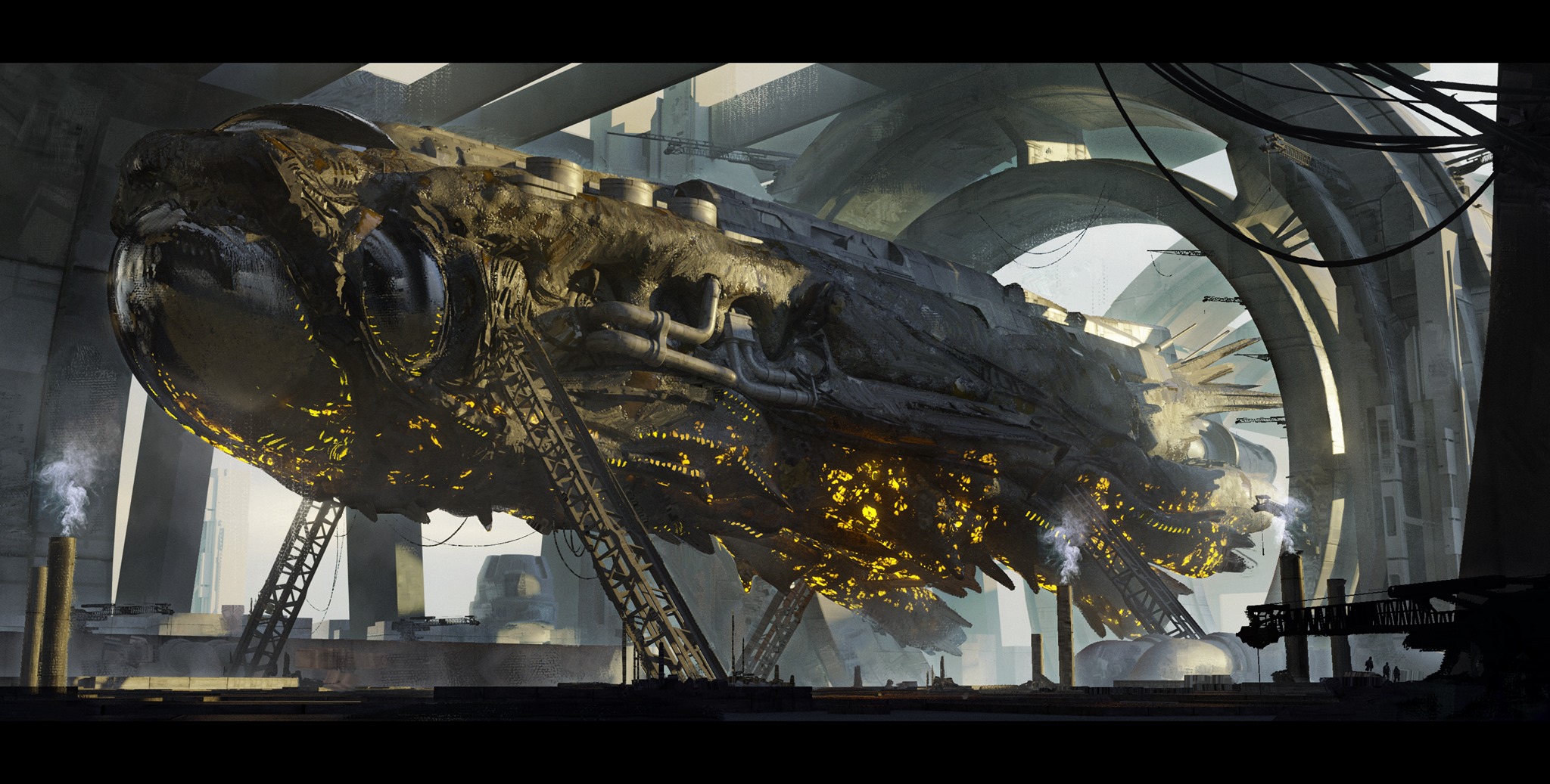 🚗 (Centauri) Ancient Bioship・ STL File for ・Cults