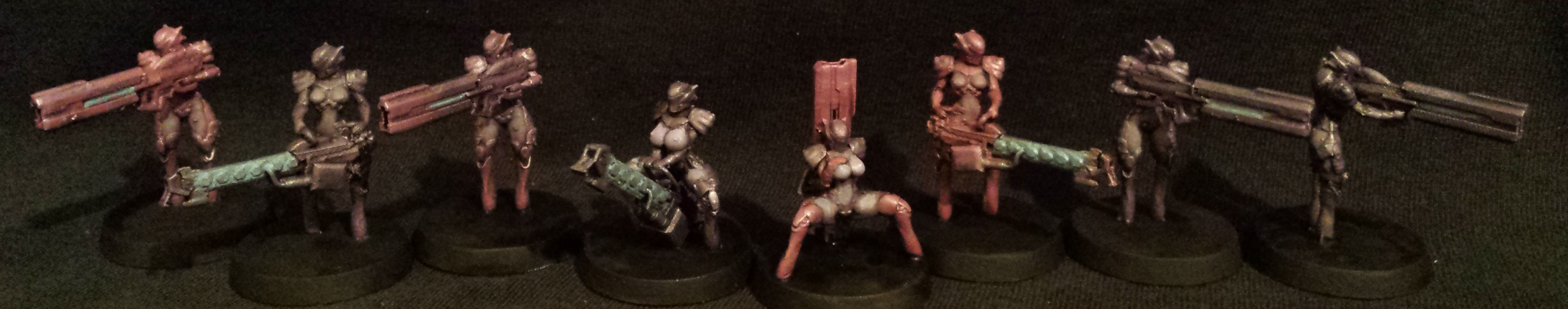 🧙 [Centauri] Cyberite Infantry - Flamethrower Firing Pose・ STL File for ...