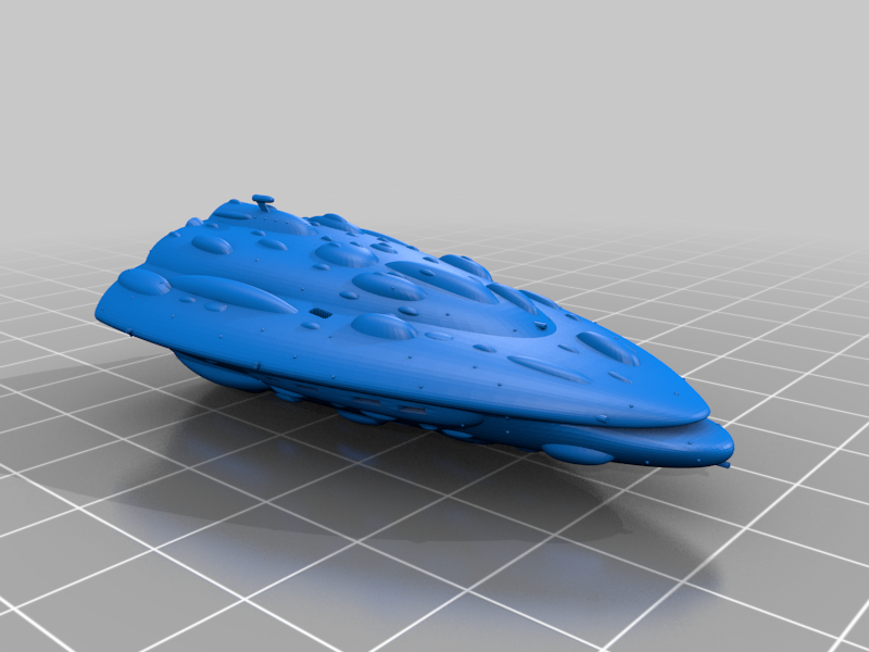 ⭐ Viscount Class Star Defender・Free STL File for ・Cults