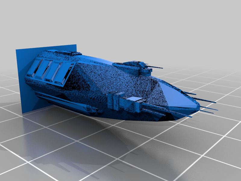 🛰 Centax Class Heavy Frigate・Free STL File for ・Cults