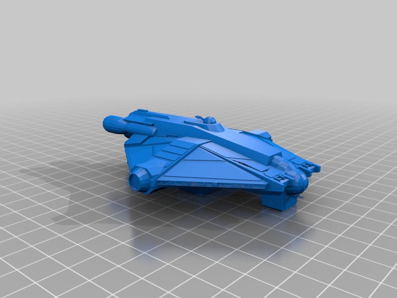 👻 VCX-100 Light Freighter・Free STL File for ・Cults