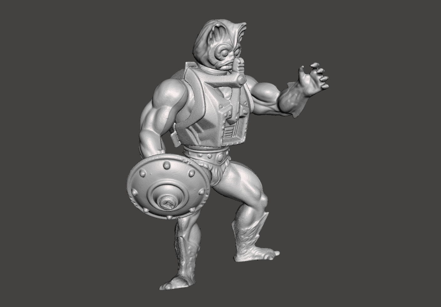👨 STINKOR VINTAGE ACTION FIGURE (COMPLETE)・ 3D File for ・Cults