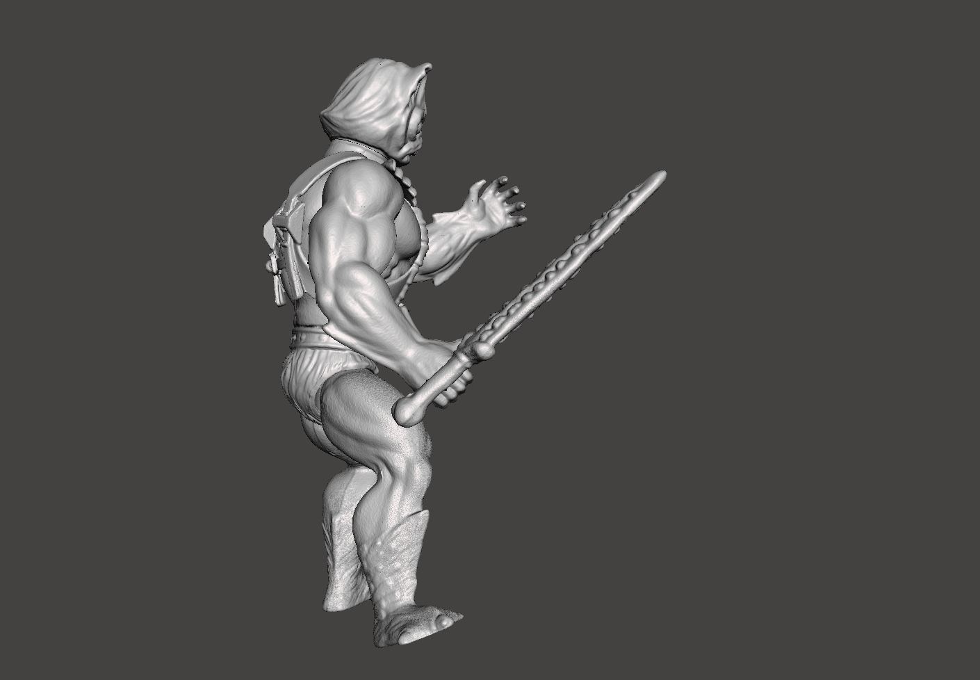 3D file MERMAN VINTAGE ACTION FIGURE (COMPLETE) 🧜‍♂️ ・3D print model to ...