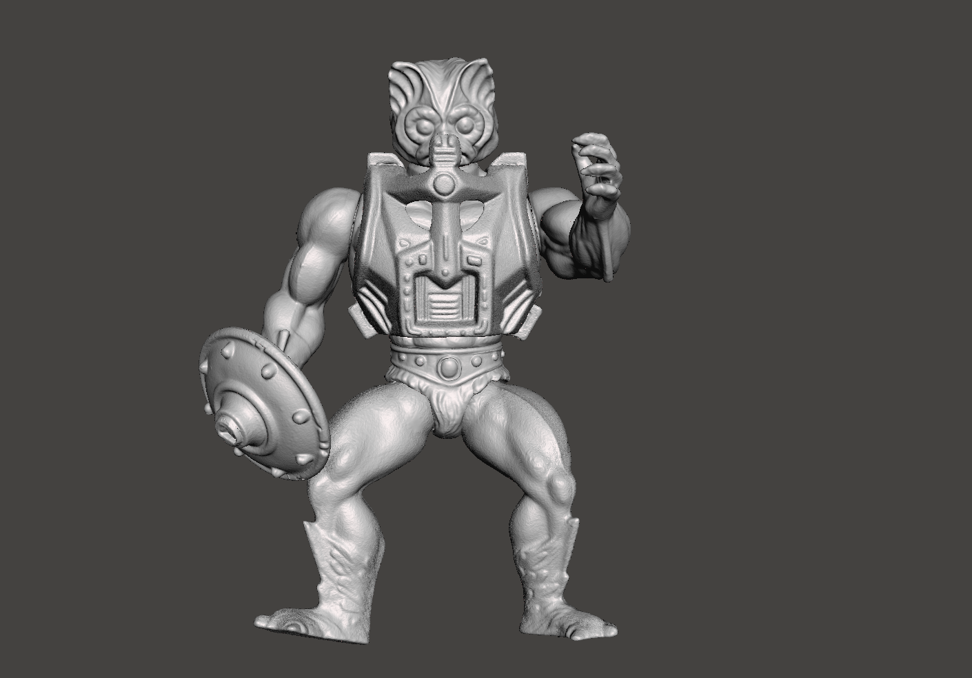 👨 STINKOR VINTAGE ACTION FIGURE (COMPLETE)・ 3D File for ・Cults