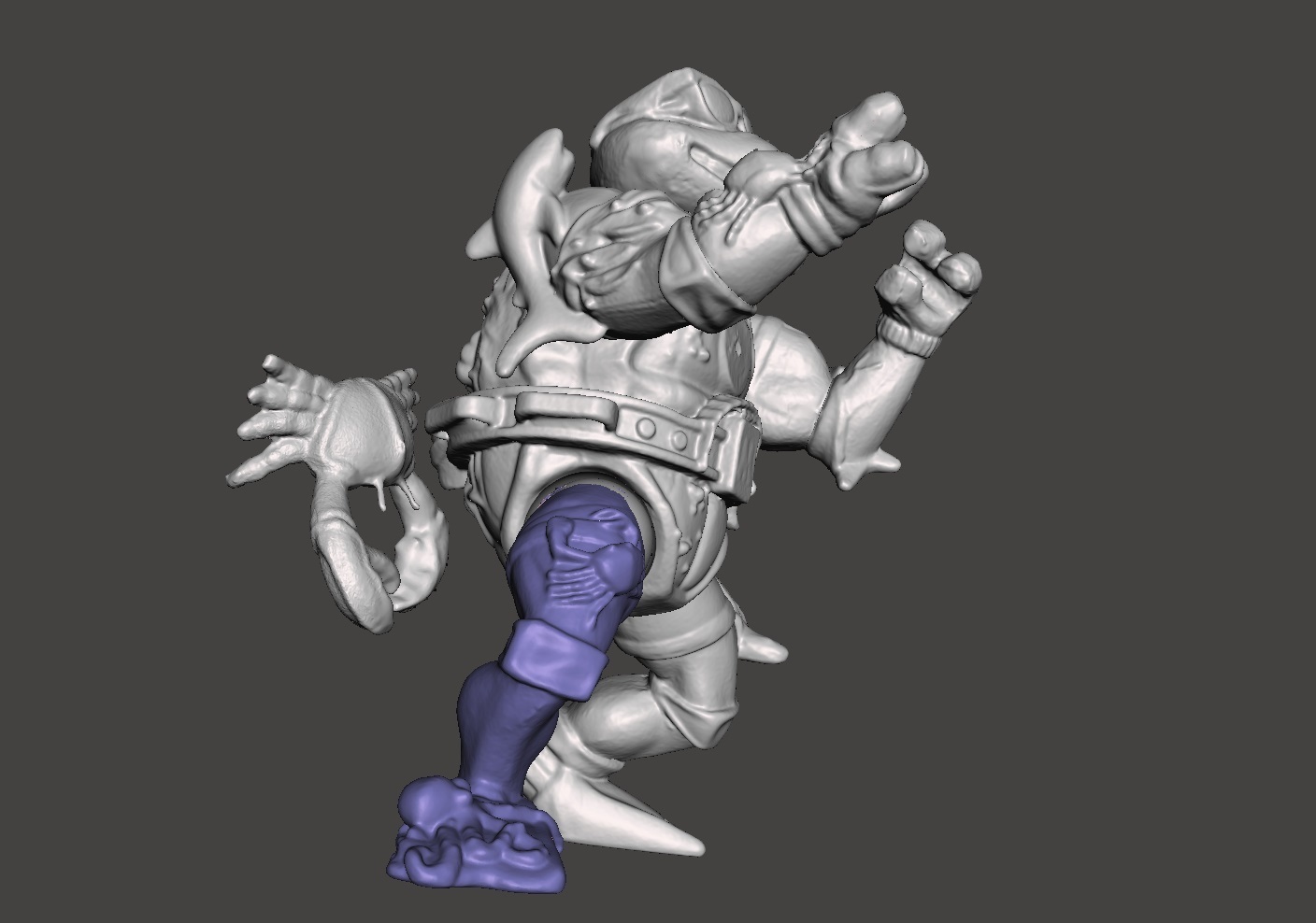 Fichier 3D MIKE THE SEWER SURFER TMNT VINTAGE ACTION FIGURE 🥷・Idée pour ...