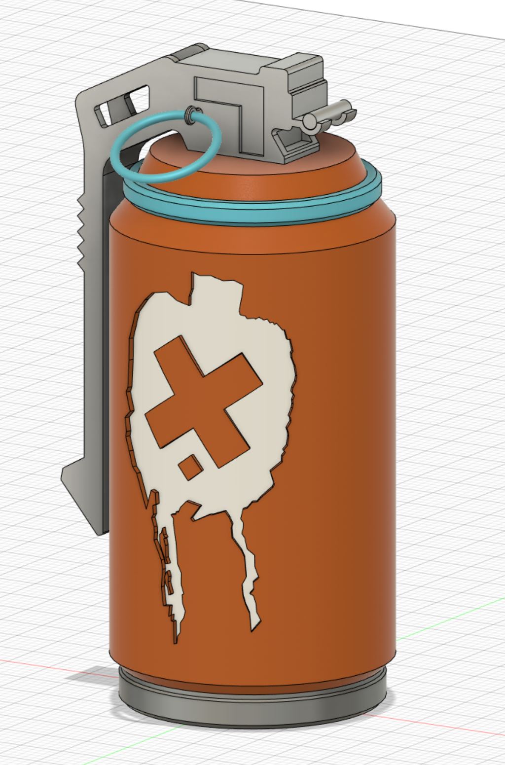 STL file Valorant Raze grenade - replica 💣 ・3D print design to download ...