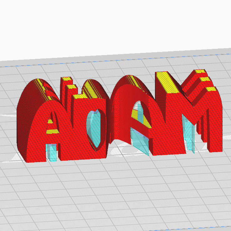 Free STL file Custom Design, 2 Name Text Flip, Valentines Day 💝 ・Model ...