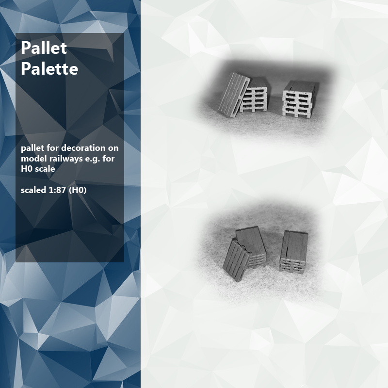 Free STL file Pallet / pallet 🎨 ・3D printer model to download・Cults