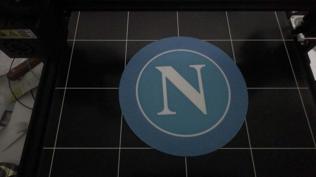 Free STL file Logo SSC NAPOLI MULTICOLOR 🏈 ・3D printable design to ...
