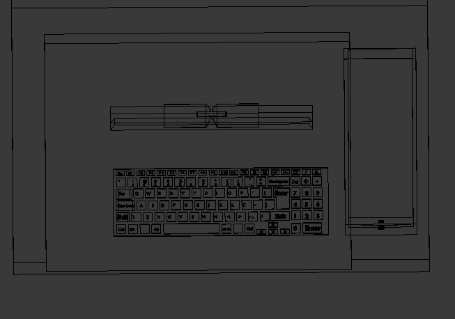 Free STL file Simple 3D or 2D computer 🖥️ (OBJ)・3D print object to ...