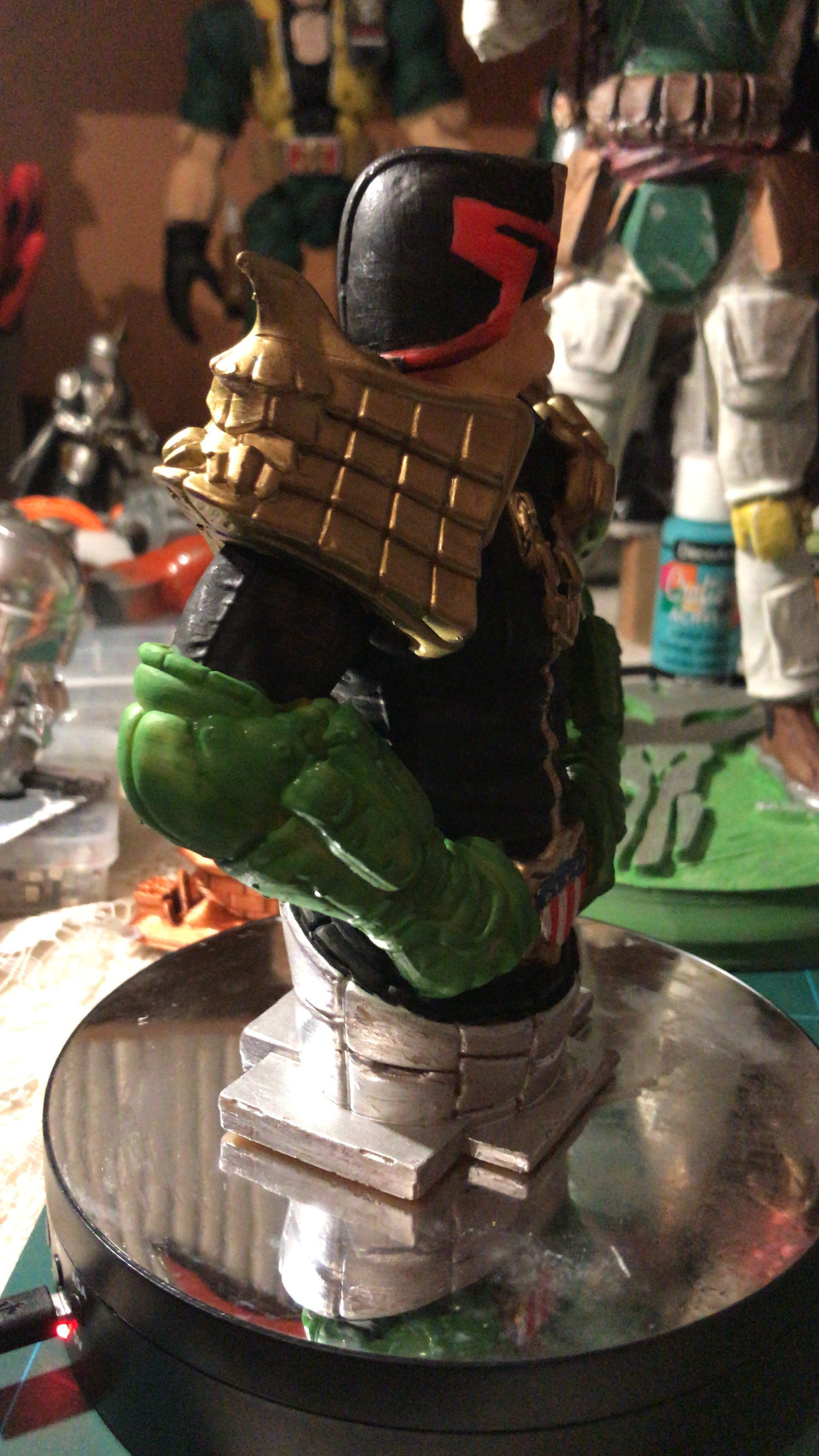 3D printable Judge Dredd (fan art)・Cults