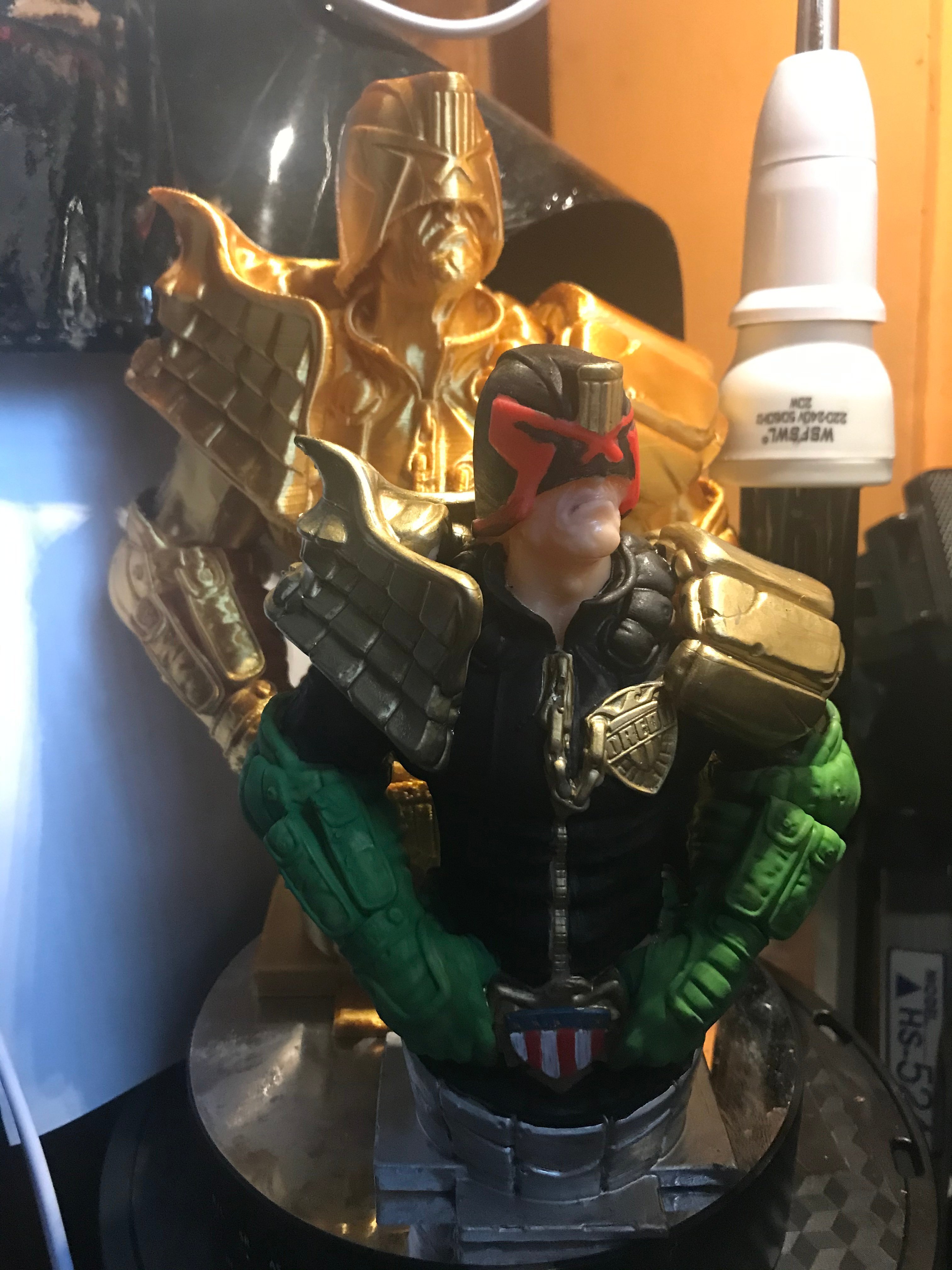 3D printable Judge Dredd (fan art)・Cults