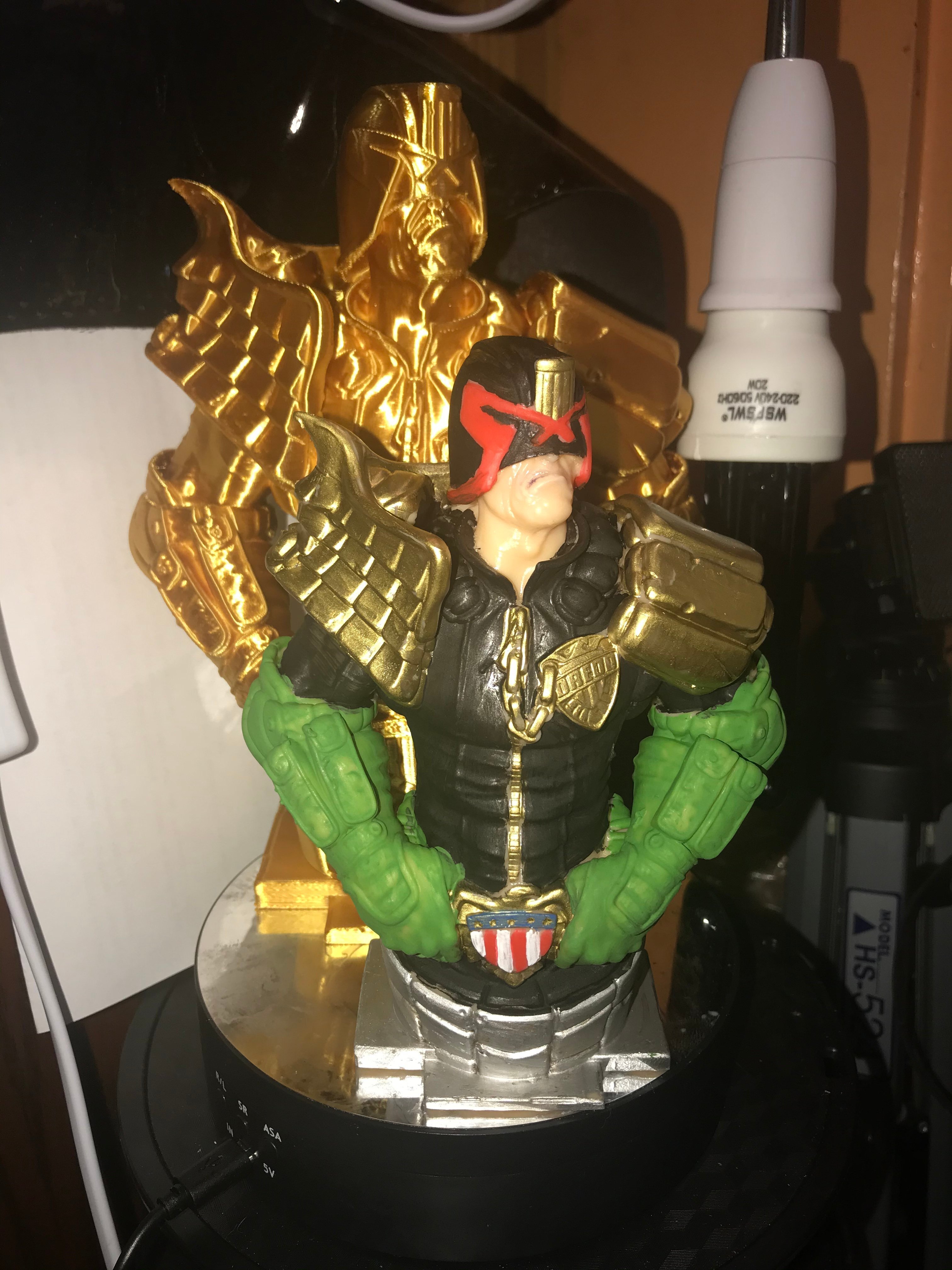 3d Printable Judge Dredd Fan Art ・cults