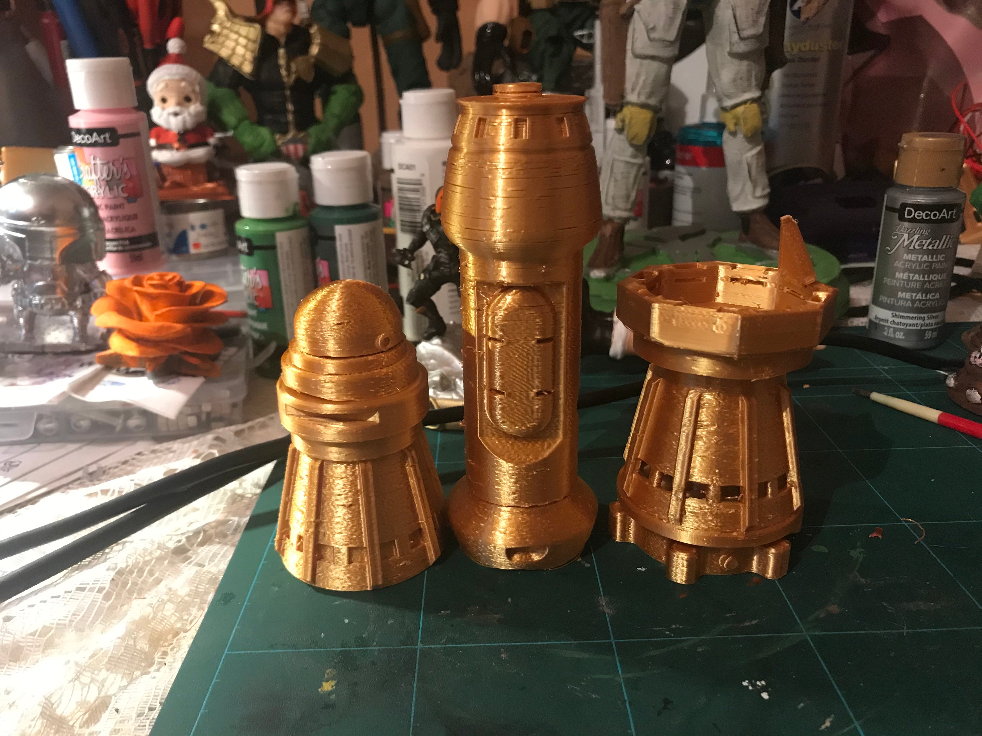 3D printing Rey Skywalker's Lightsaber・Cults