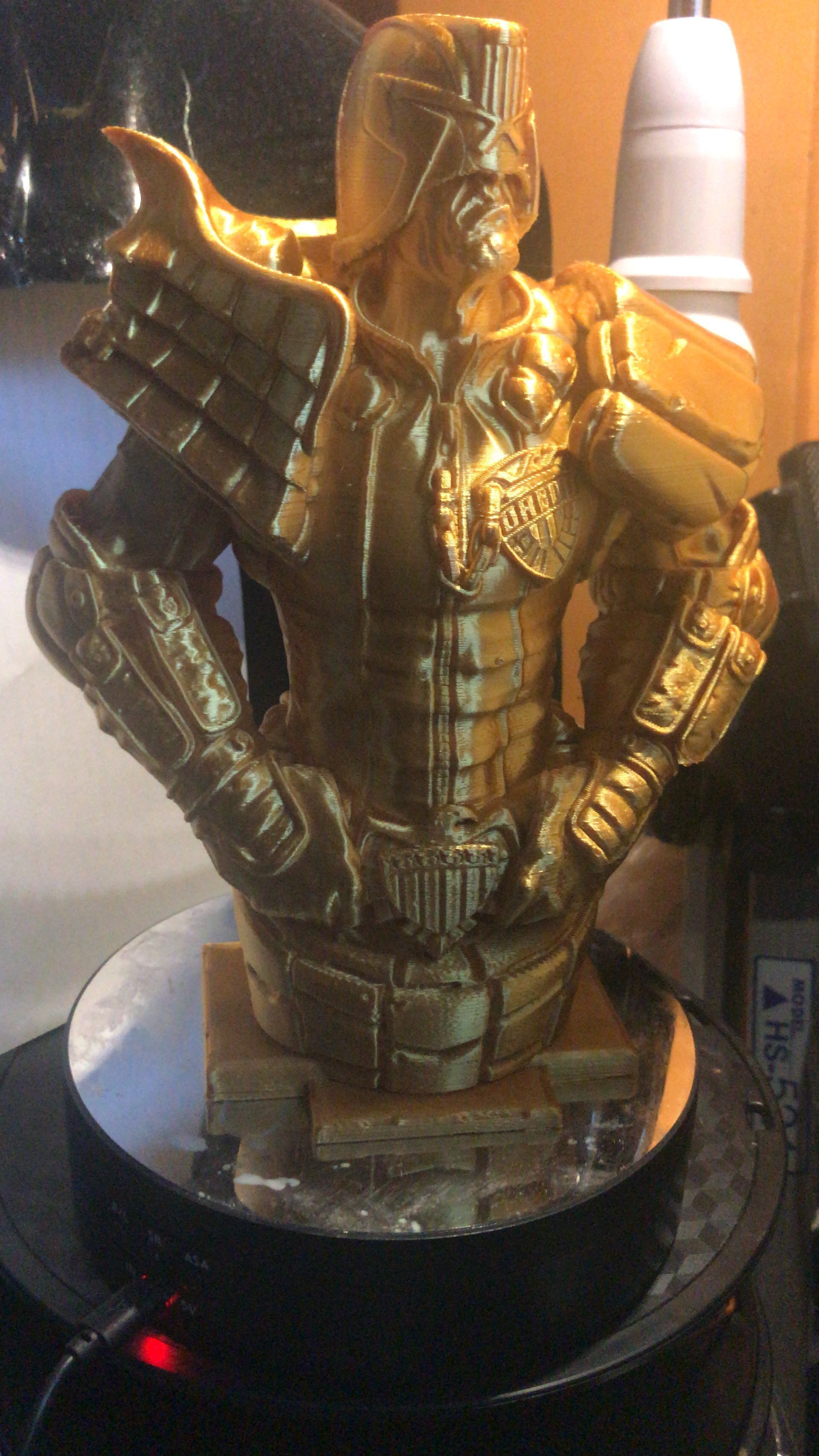 3d Printable Judge Dredd Fan Art ・cults