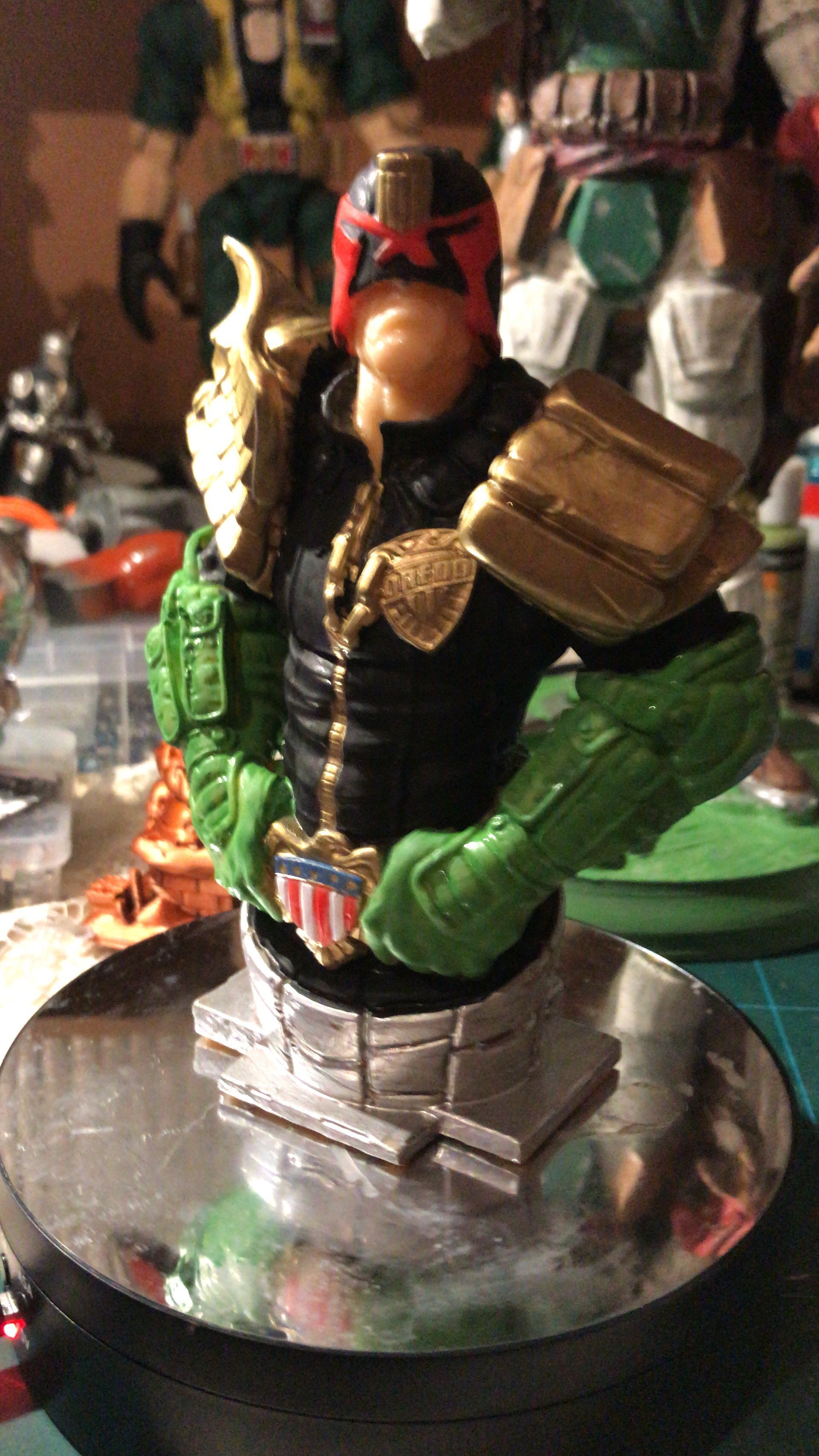 3D printable Judge Dredd (fan art)・Cults