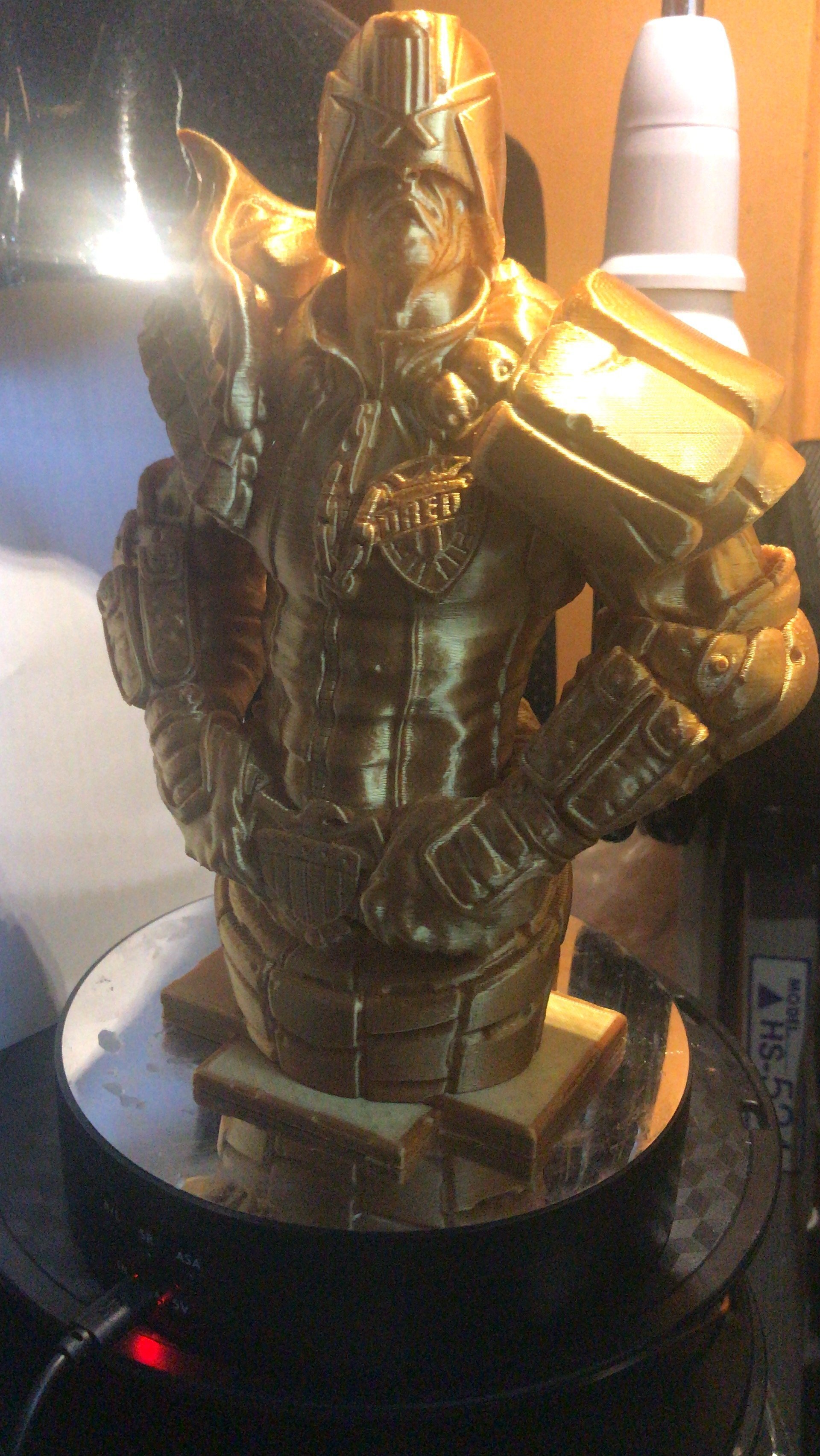 3d Printable Judge Dredd Fan Art ・cults