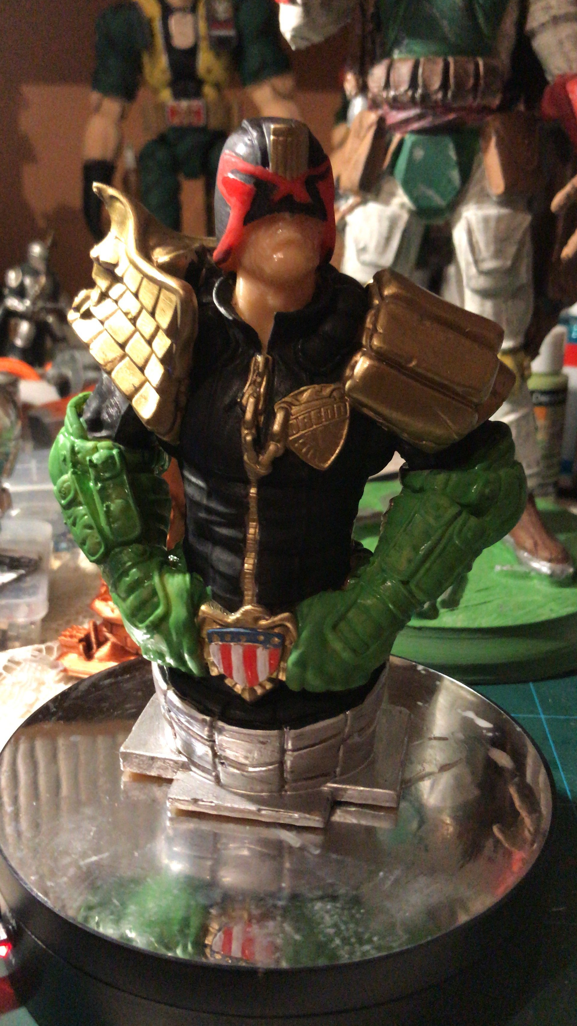 3D printable Judge Dredd (fan art)・Cults