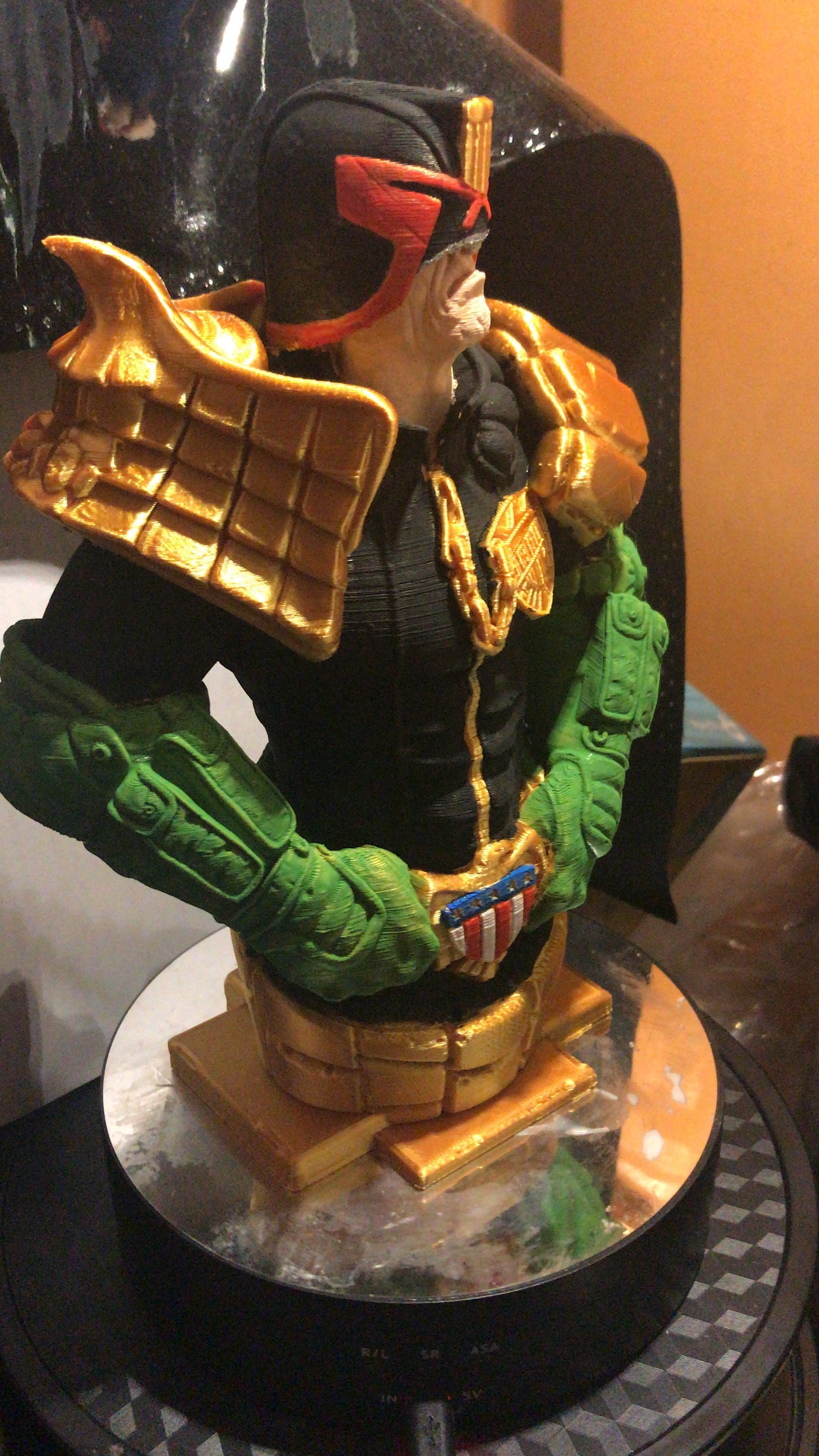 3D printable Judge Dredd (fan art)・Cults