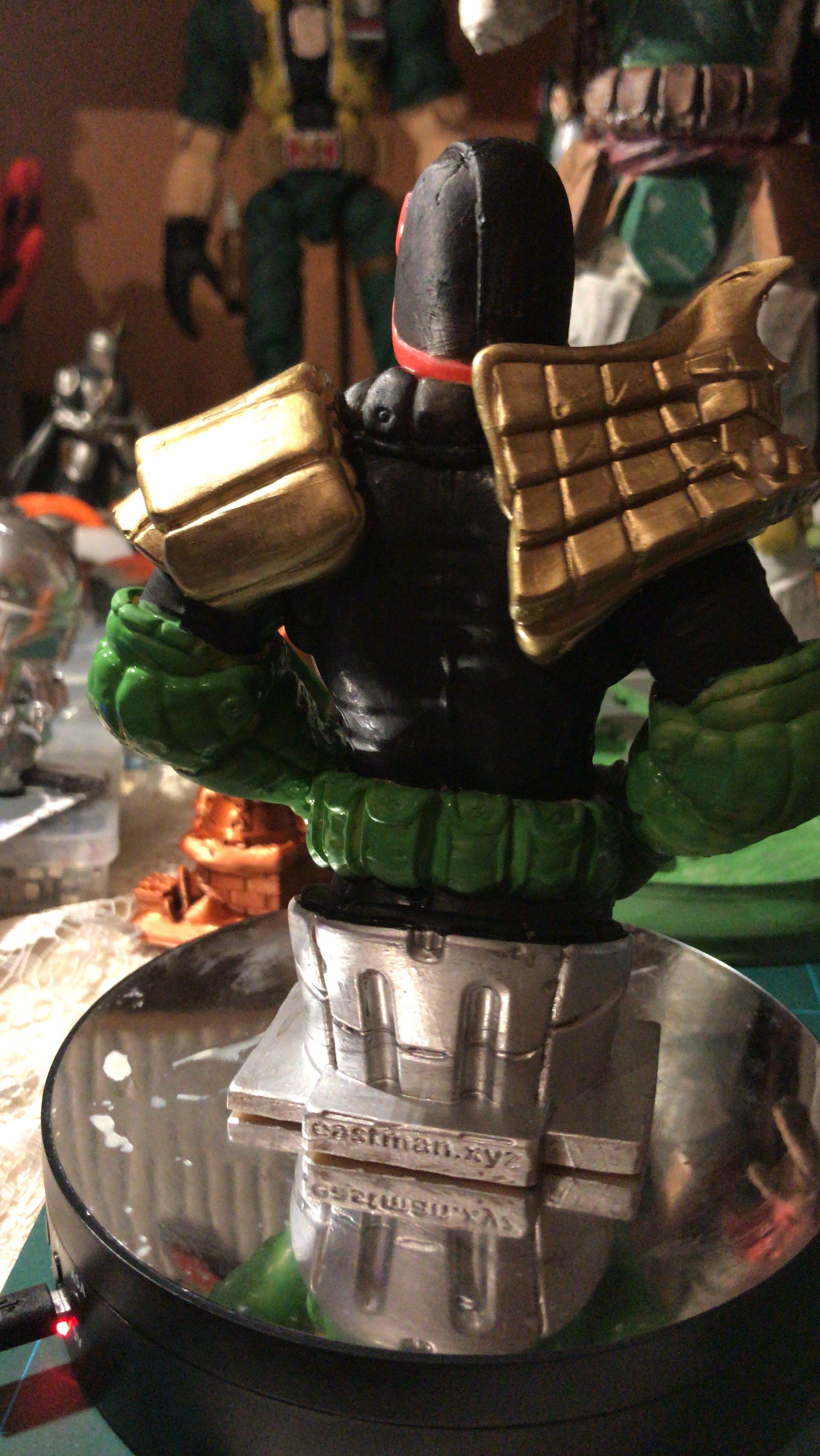 3D printable Judge Dredd (fan art)・Cults