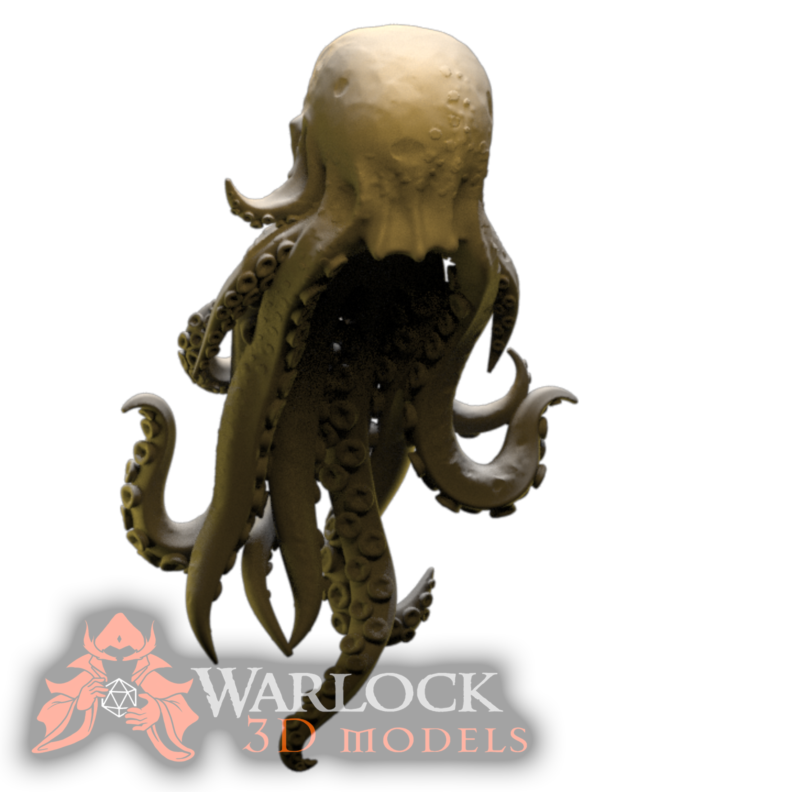 💀 Davy Jones conversion head・ 3D File for ・Cults