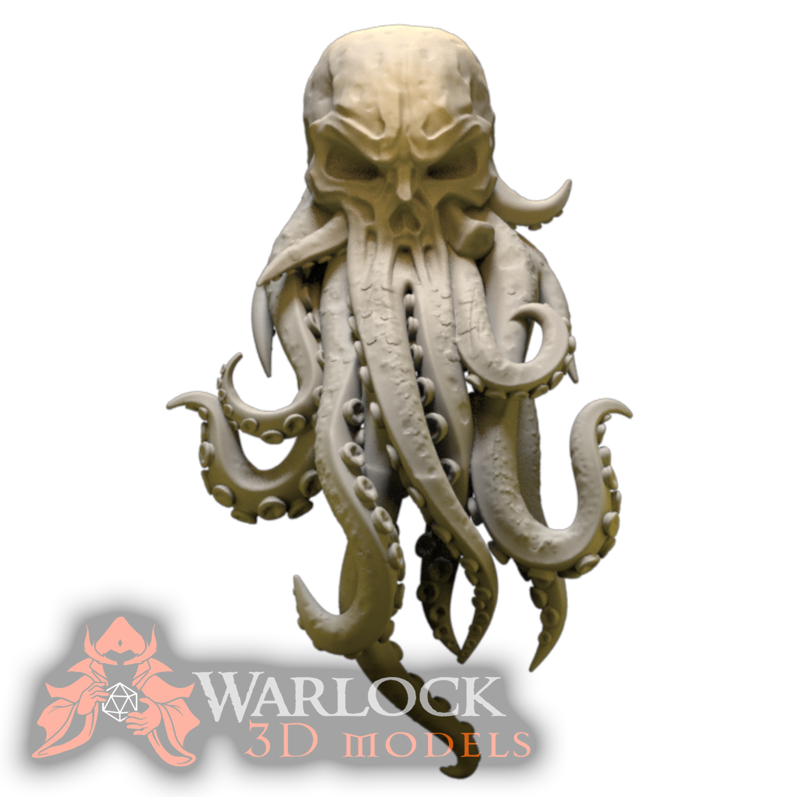 💀 Davy Jones conversion head・ 3D File for ・Cults