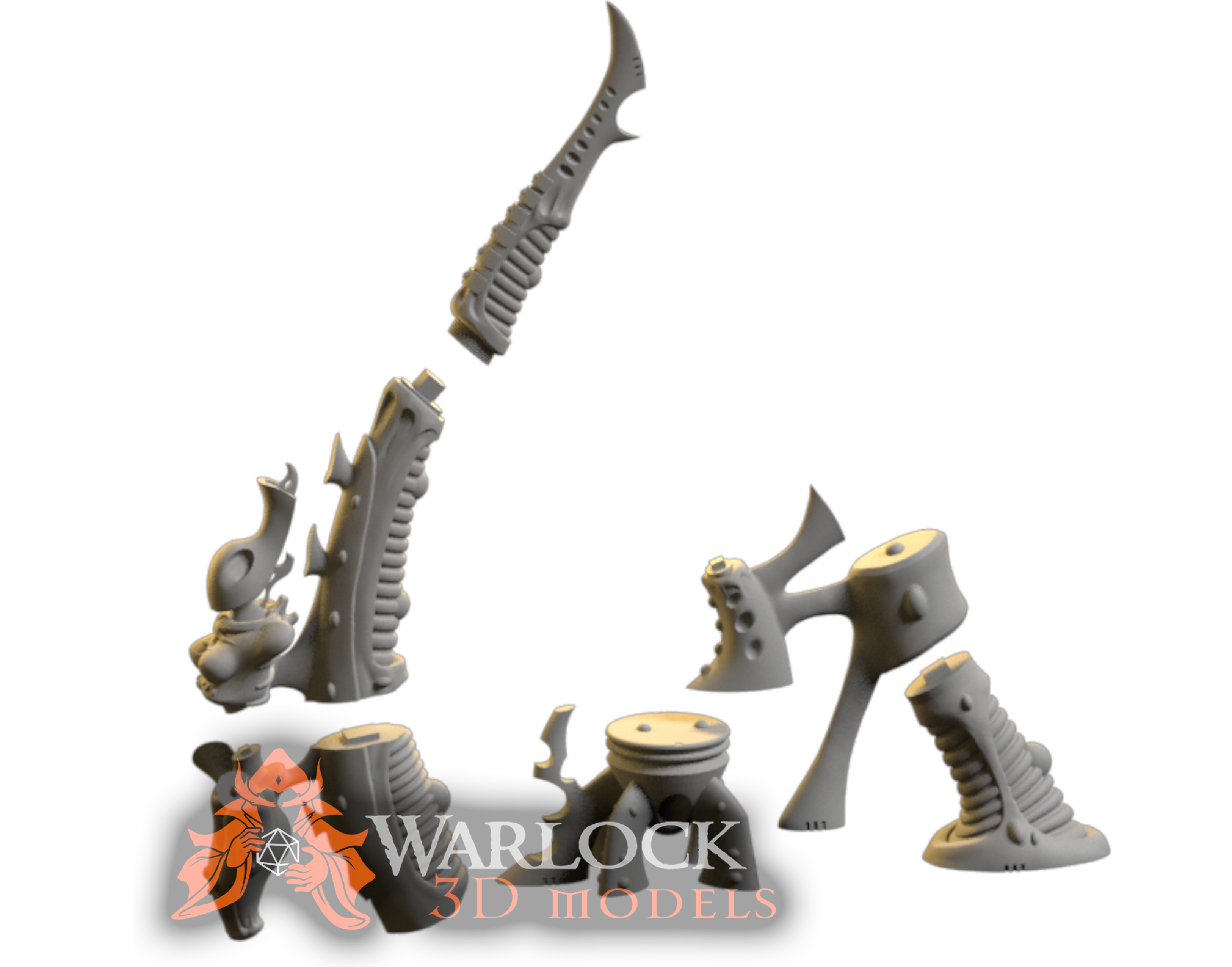 👽 Alien warp gate・ STL File for ・Cults