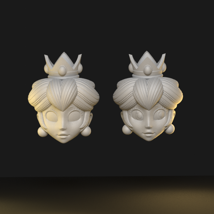 👸 princess peach golf day.・ STL File for ・Cults